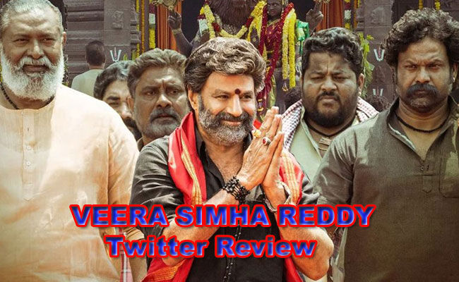 Veera Simha Reddy Twitter Review: వీరసింహారెడ్డి.. మస్త్ మాస్ ఎంటర్‌టైనర్