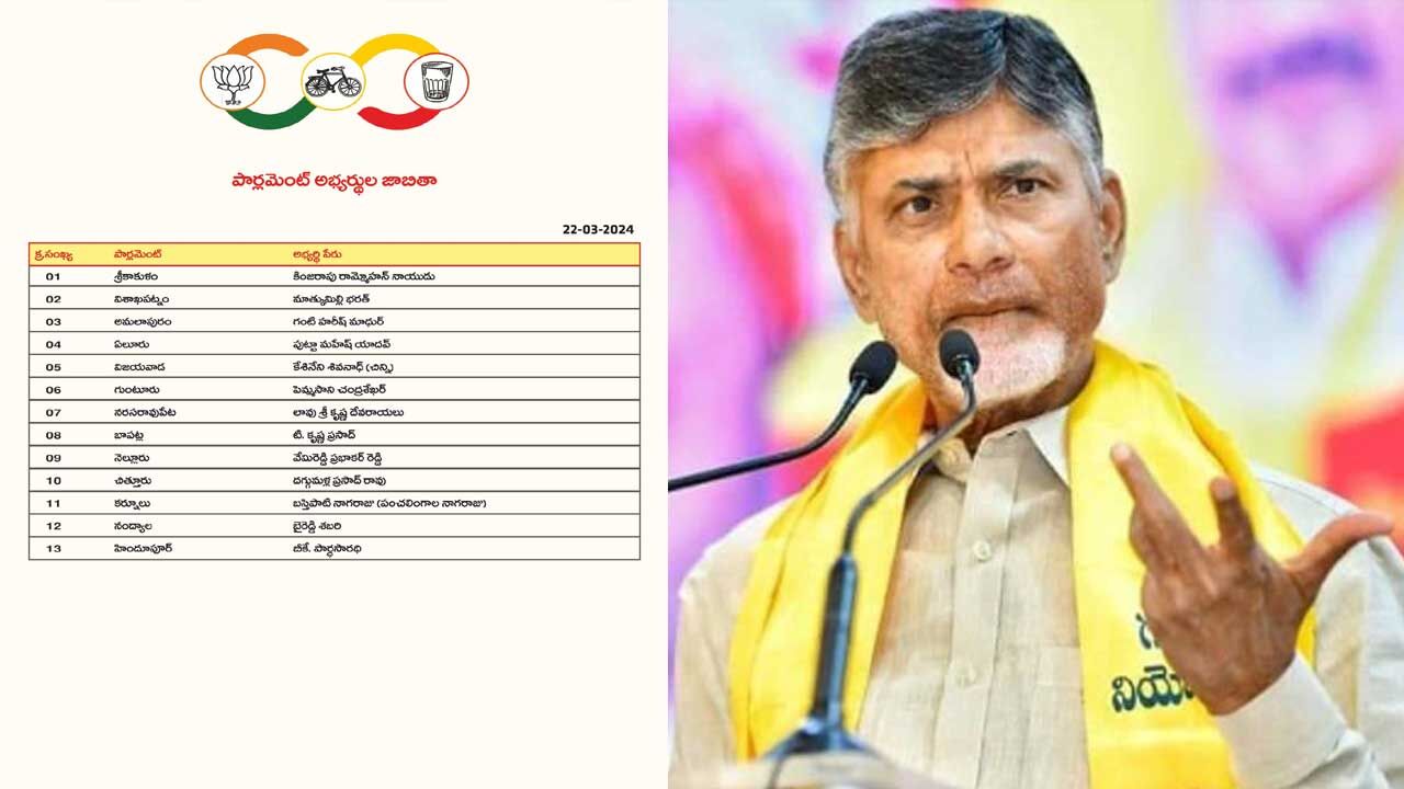 AP : టీడీపీ మూడో జాబితా రిలీజ్ | TDP Releases Third List of Candidates