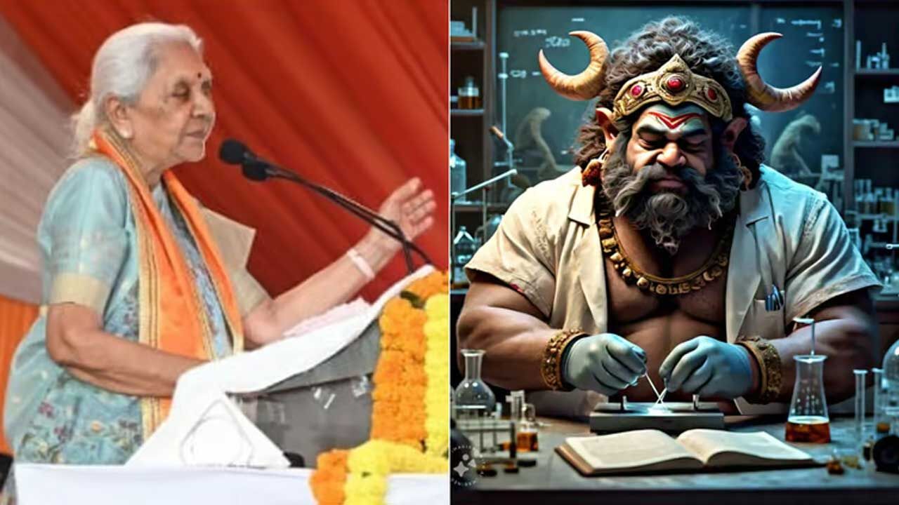 UP Governor : కుంభకర్ణుడు గొప్ప ఇంజినీర్..యూపీ గవర్నర్ ఆనందీబెన్ ...